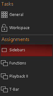 Sidebar And Function Keys