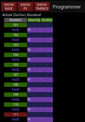 Setting Split Timing On Cues