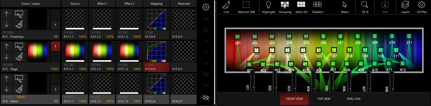 Mapping Adjustments